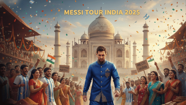 Messi Tour in India 2025: 5 Cities, 1 Legend, Endless Magic